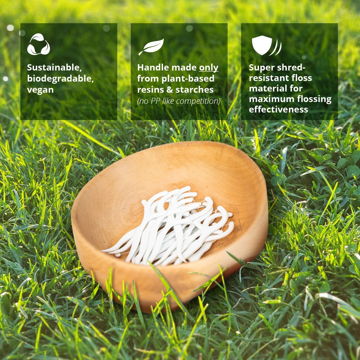 Clean Idea Ecoflosser - Individually Packaged EcoFloss Picks 48 x 180 ...